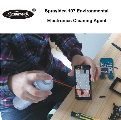 Sprayidea 107 Fast Cleaning Spray Electronics Cleaner for Electrical C ...