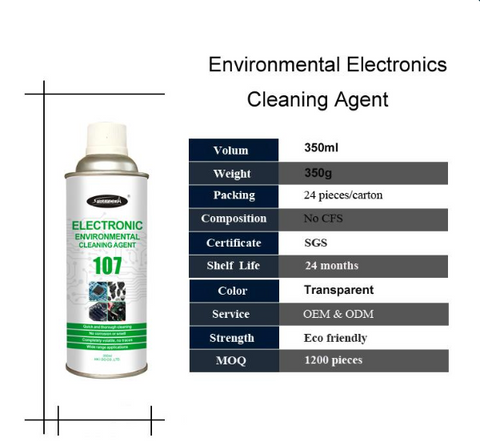 Sprayidea 107 Fast Cleaning Spray Electronics Cleaner for Electrical C ...