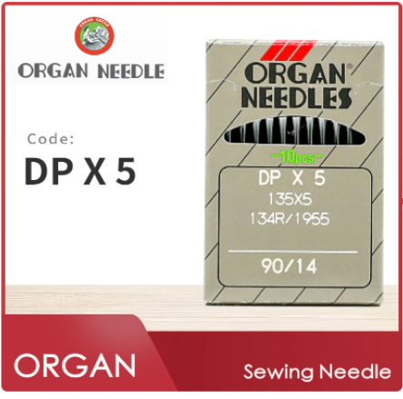 ORGAN NEEDLES JAPAN DPX5 JAPAN 10PCS PACK – MRamzan
