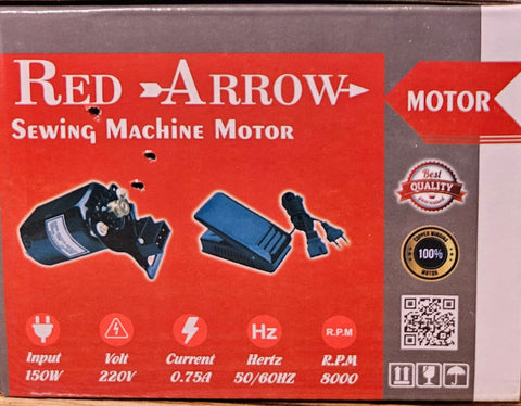RED ARROW Sewing Machine Motor 150W – MRamzan